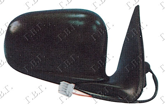 RETROVIZOR ELEKTRICNI SA GREJACEM (A KVALITET) (KONVEKSNO STAKLO) HONDA ...