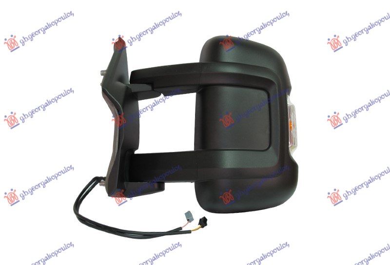 RETROVIZOR MEHANICKI SREDNJI (MIGAVAC) (SENZOR) (8 OTVORA 2 PIN + 8 ...