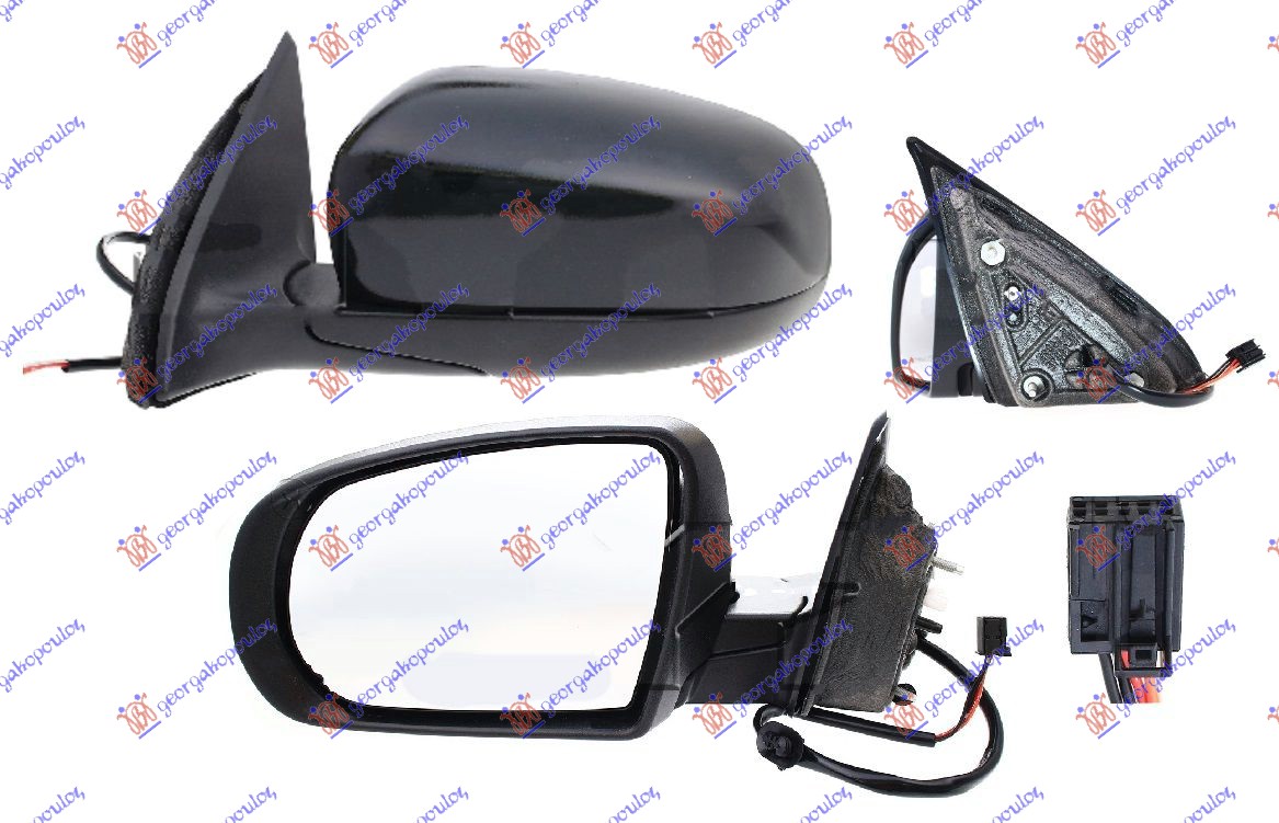 RETROVIZOR ELEKTRICNI SA GREJACEM PM (DUGI KABL) (A KVALITET ...