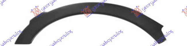 RUB PLASTICNI ZADNJEG BRANIKA (STEPWAY) DACIA DOKKER 12- - MareAutoParts