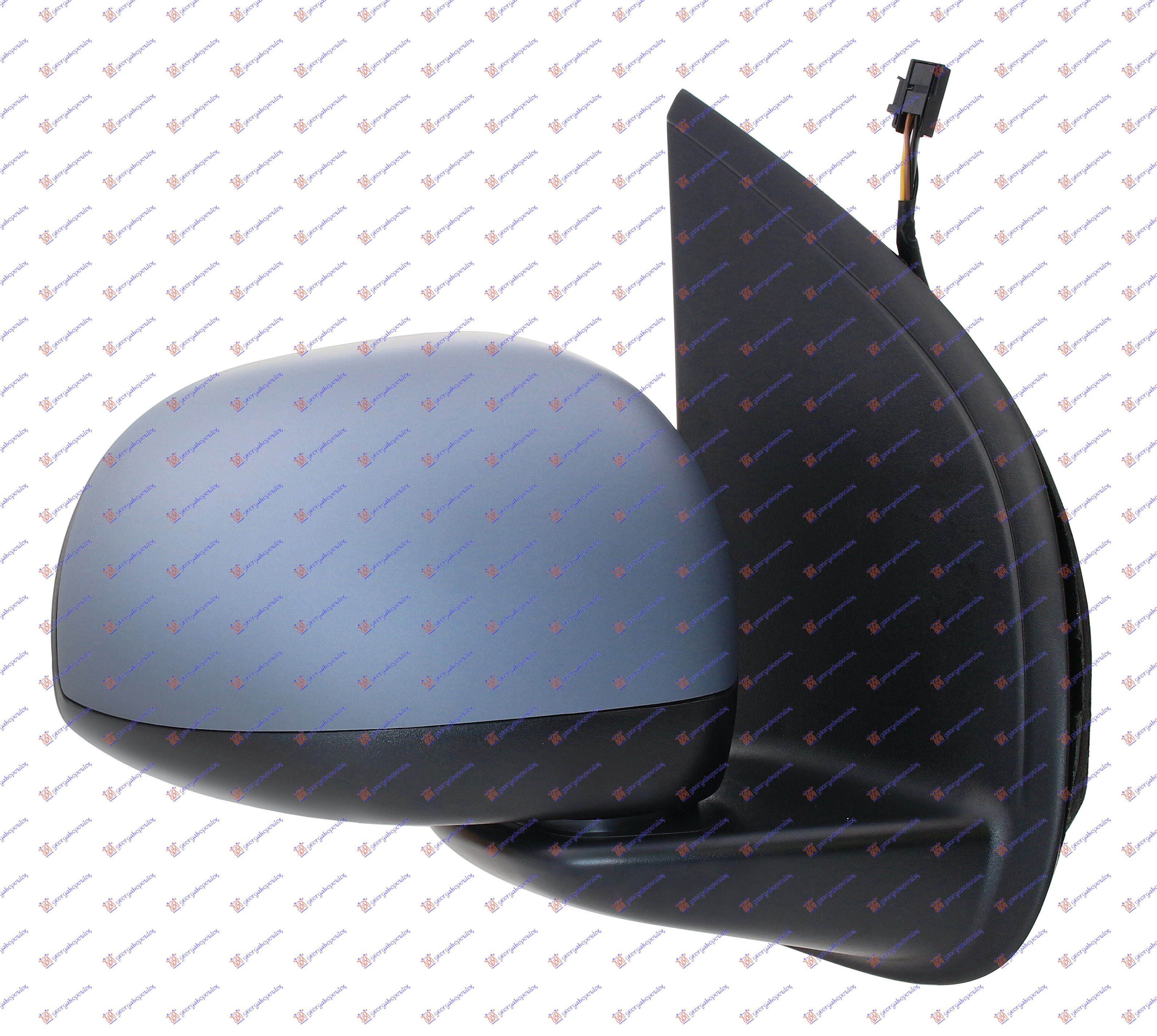 RETROVIZOR ELEKTRICNI SA GREJACEM PM (SENZOR) (KONVEKSNO STAKLO) FIAT ...