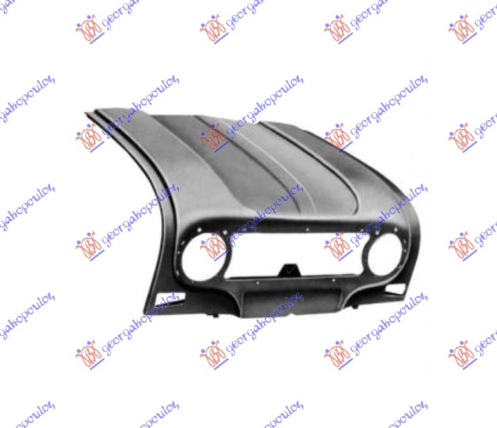 HAUBA RENAULT 4 68-92 - MareAutoParts