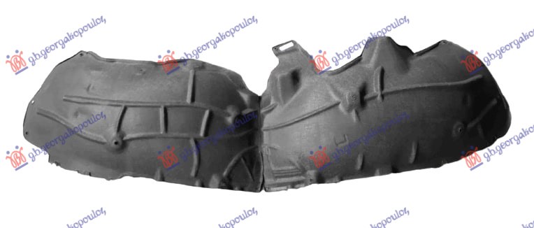 ZADNJE POTKRILO PLASTICNO TESLA MODEL Y 20- - MareAutoParts